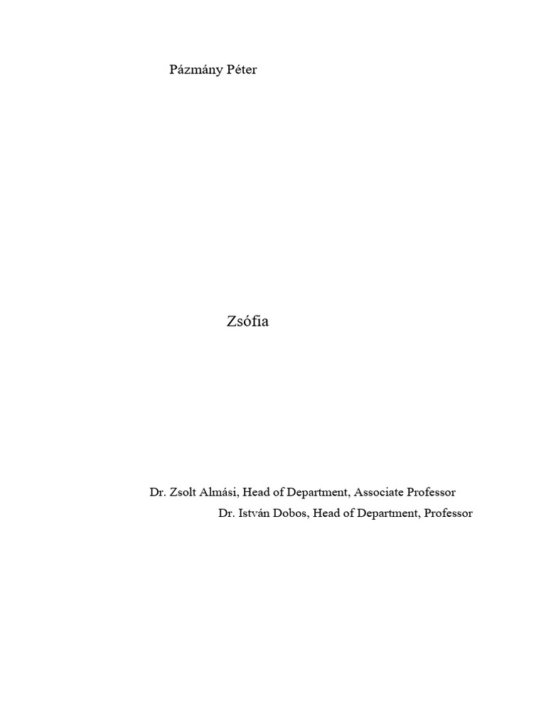 Fellegi Zsofia Thesis | PDF | Semantic Web | Data