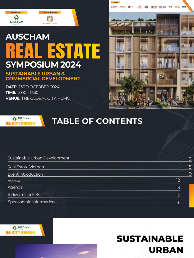 Real Estate Symposium Sponsorship Deck - Updated 1 August | PDF