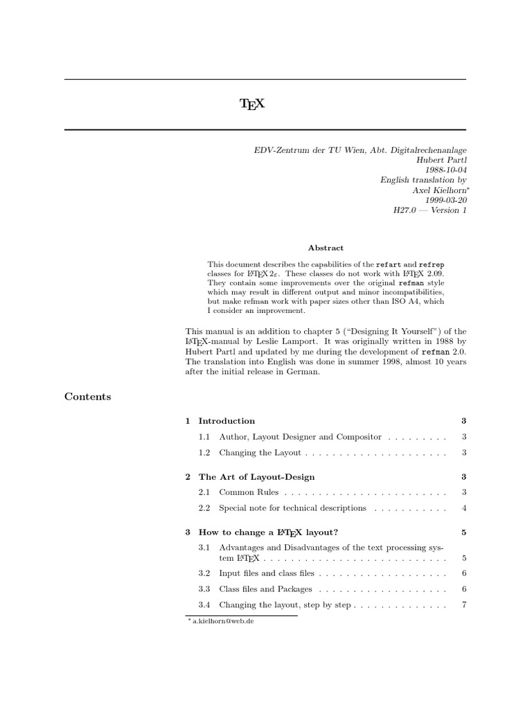 Refman Format Technical Reference Manuals | PDF | Computer File | Page Layout