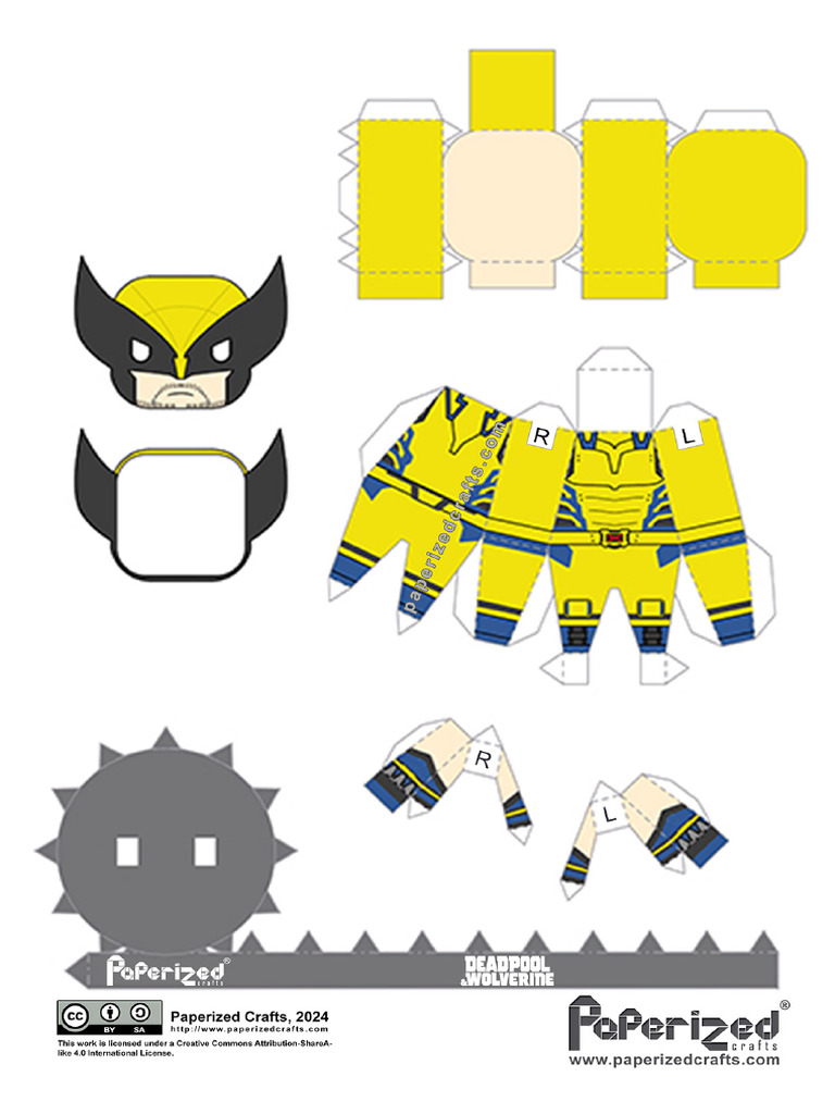 Deadpool and Wolverine - Wolverine Paperized | PDF