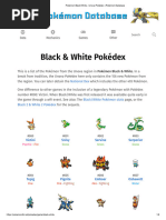 List of Pokémon by National Pokédex Number - Bulbapedia, The Community ...