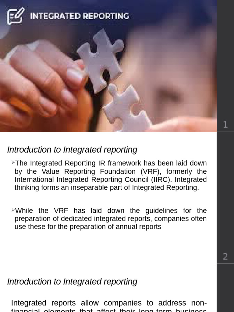 Unit 1.2 - Integrated Reporting | PDF | Business Economics | Business