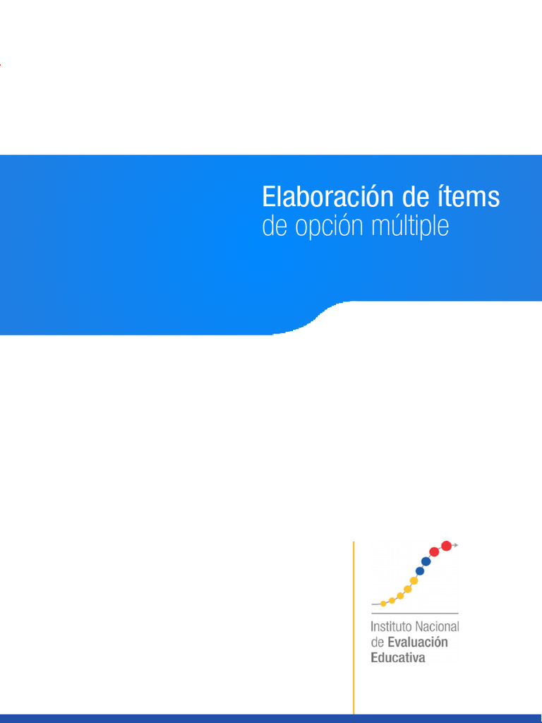 Manual Elaboración de Items Protegido | PDF | Evaluación | Conocimiento