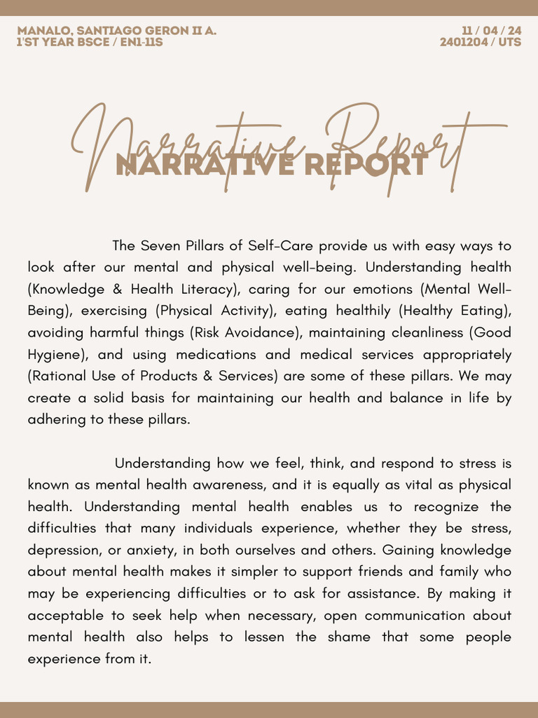 Take A Look at My Canva Design! | PDF | Mental Health | Psychology