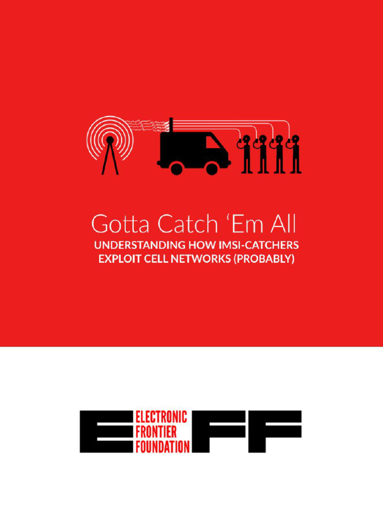 Whitepaper Imsicatchers Eff | PDF | Computer Network | Cellular Network
