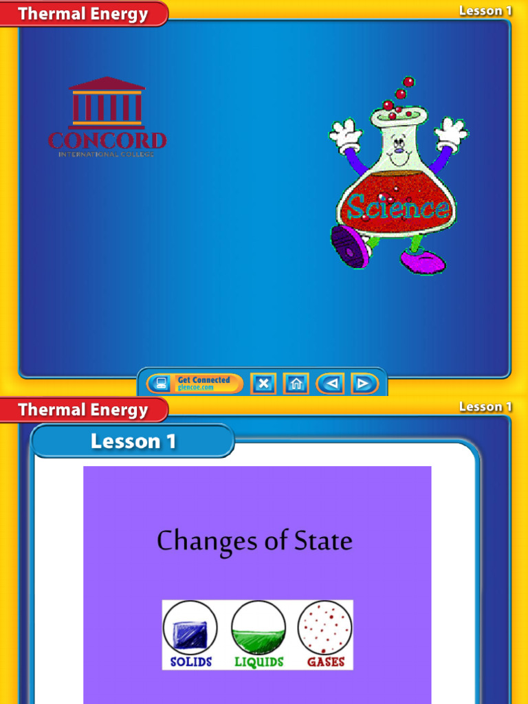 Change of State Pt.1 (Thermal Energy) | PDF
