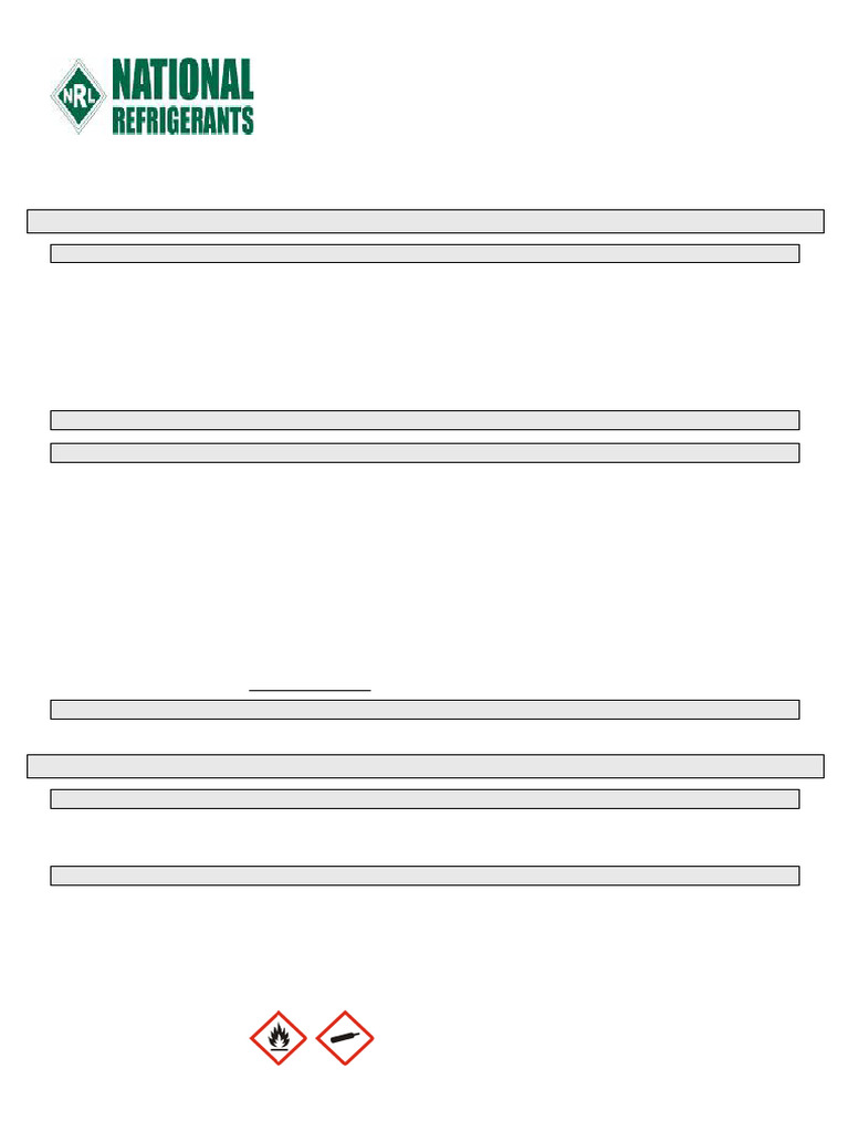 Sds r600a Clp | PDF | Combustion | Firefighter