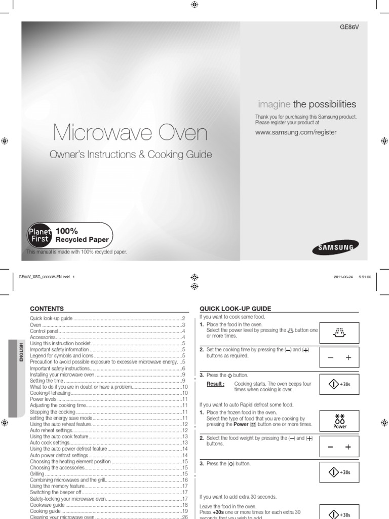 Ge86v XSG | PDF | Ac Power Plugs And Sockets | Oven