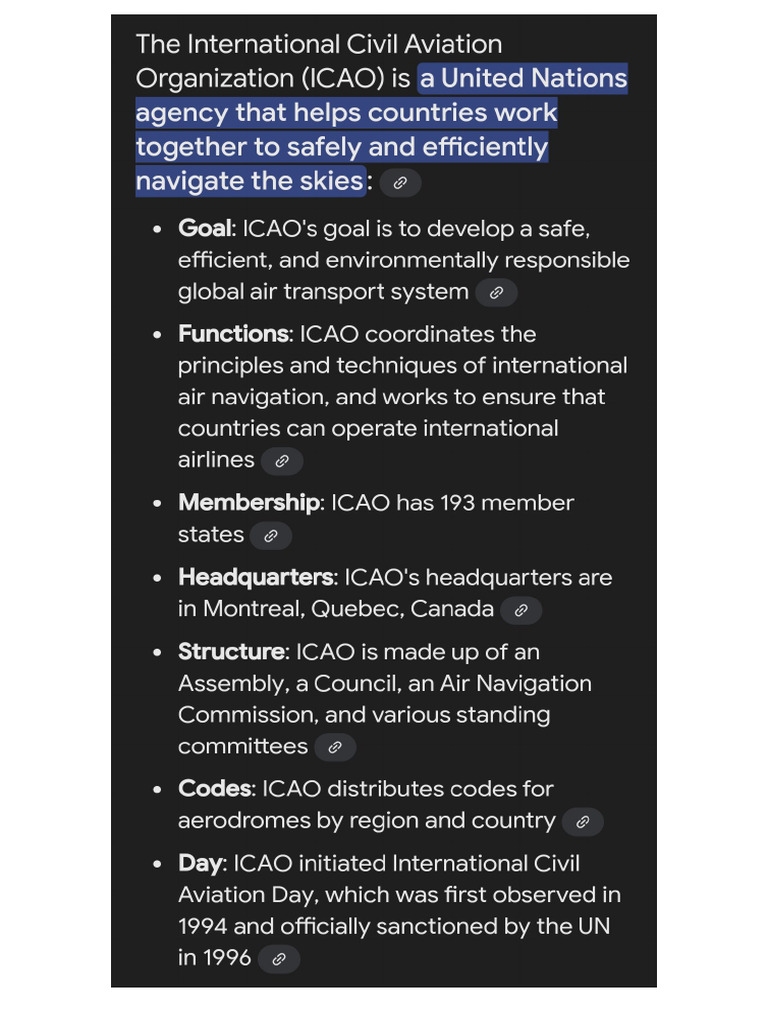 ICAO | PDF