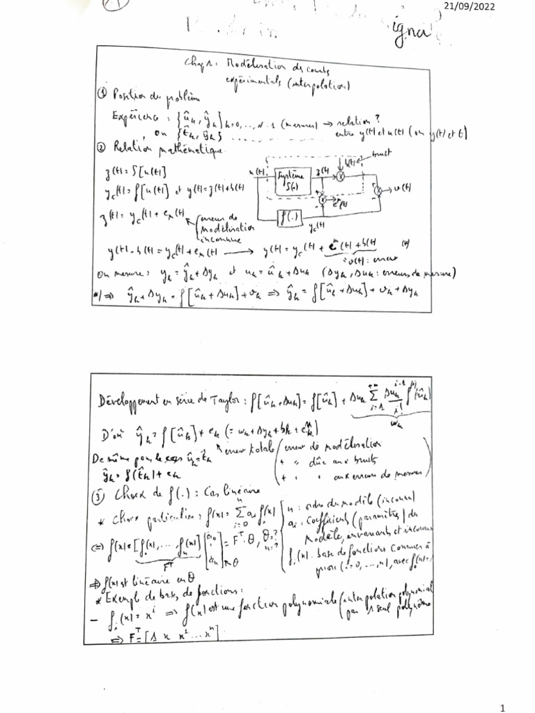 Chapitre 1 Traitement de Signal Aléatoire | PDF