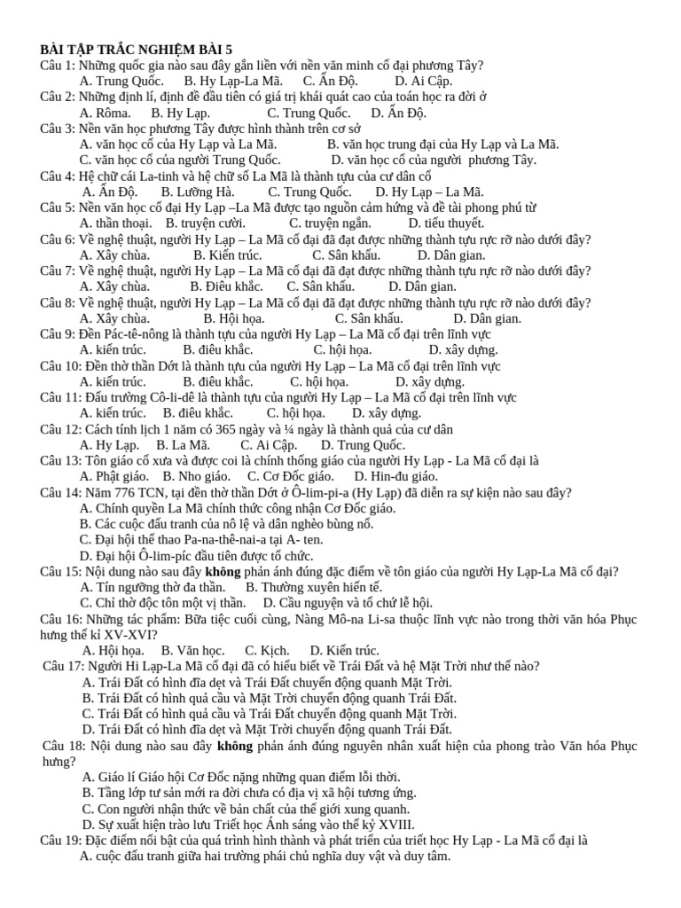 Phiếu Học Tập - Bài 5, 6 HS | PDF