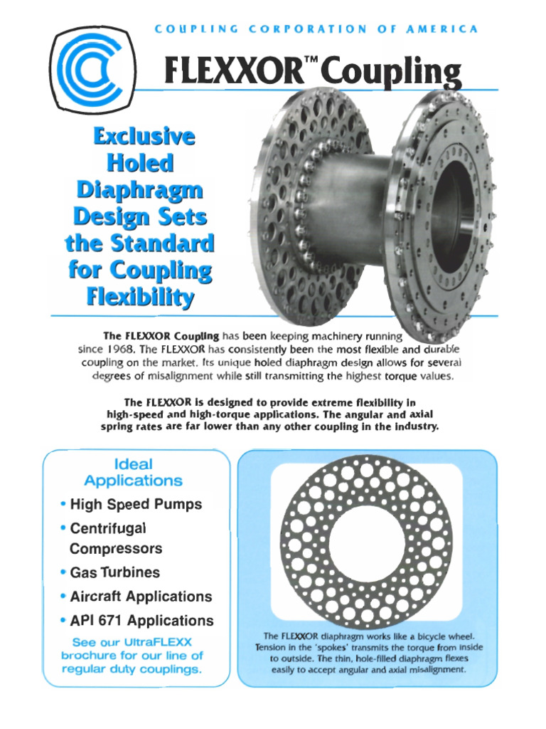 FLEXXOR Coupling Brochure (New 2004) | PDF