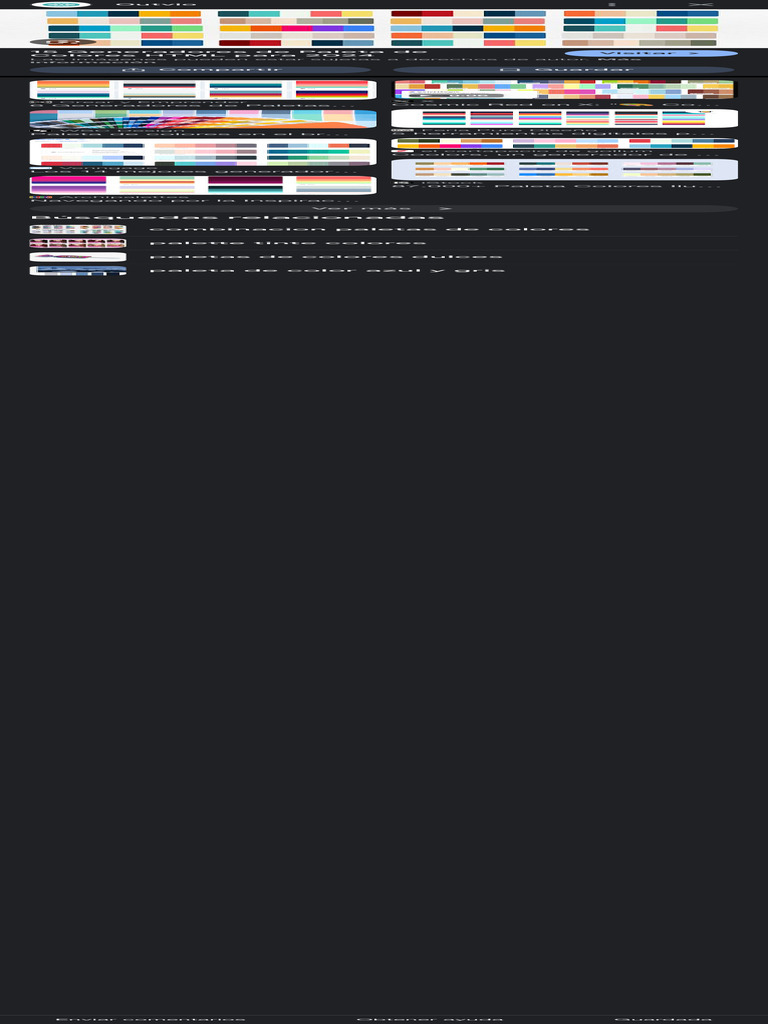 Paletas de Colores - Buscar Con Google | PDF