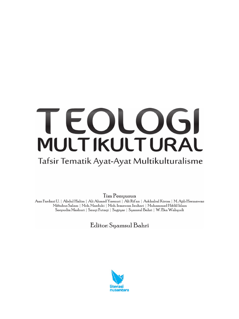Teologi Multikultural | PDF
