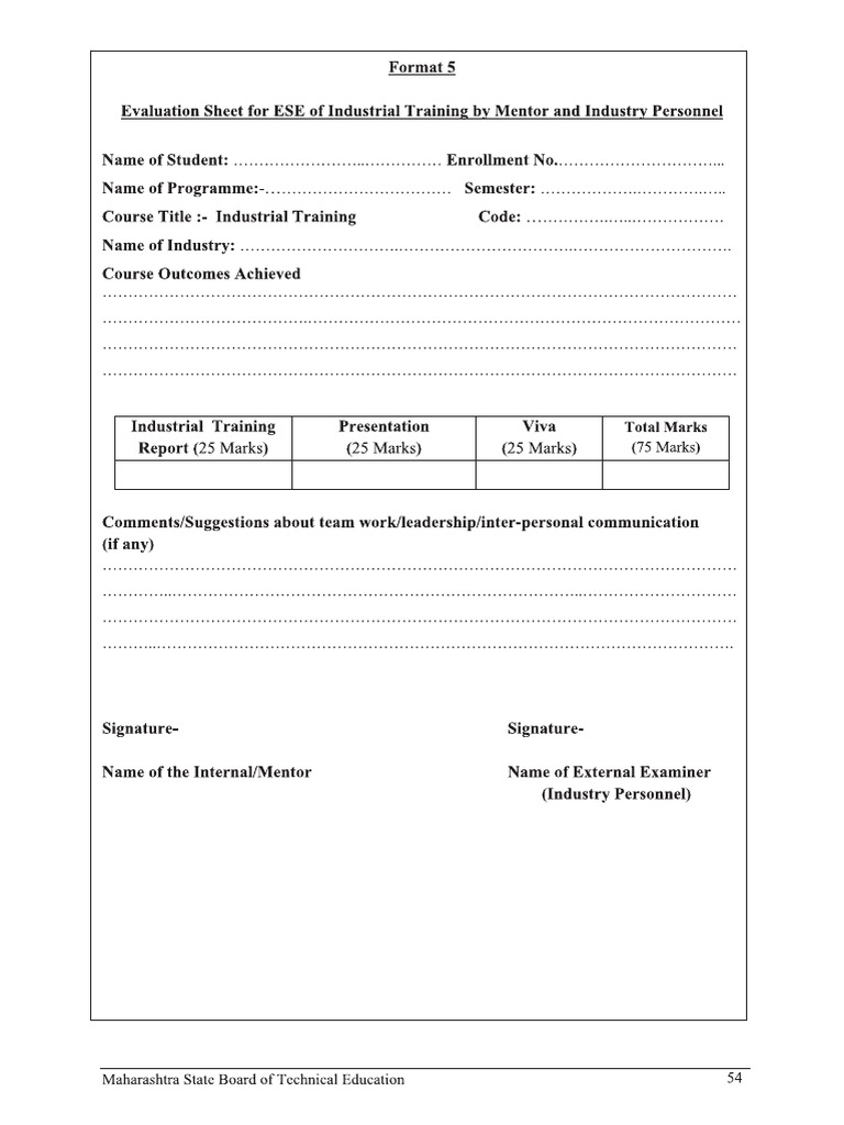 ITR Evalution Sheet 2024-25 | PDF