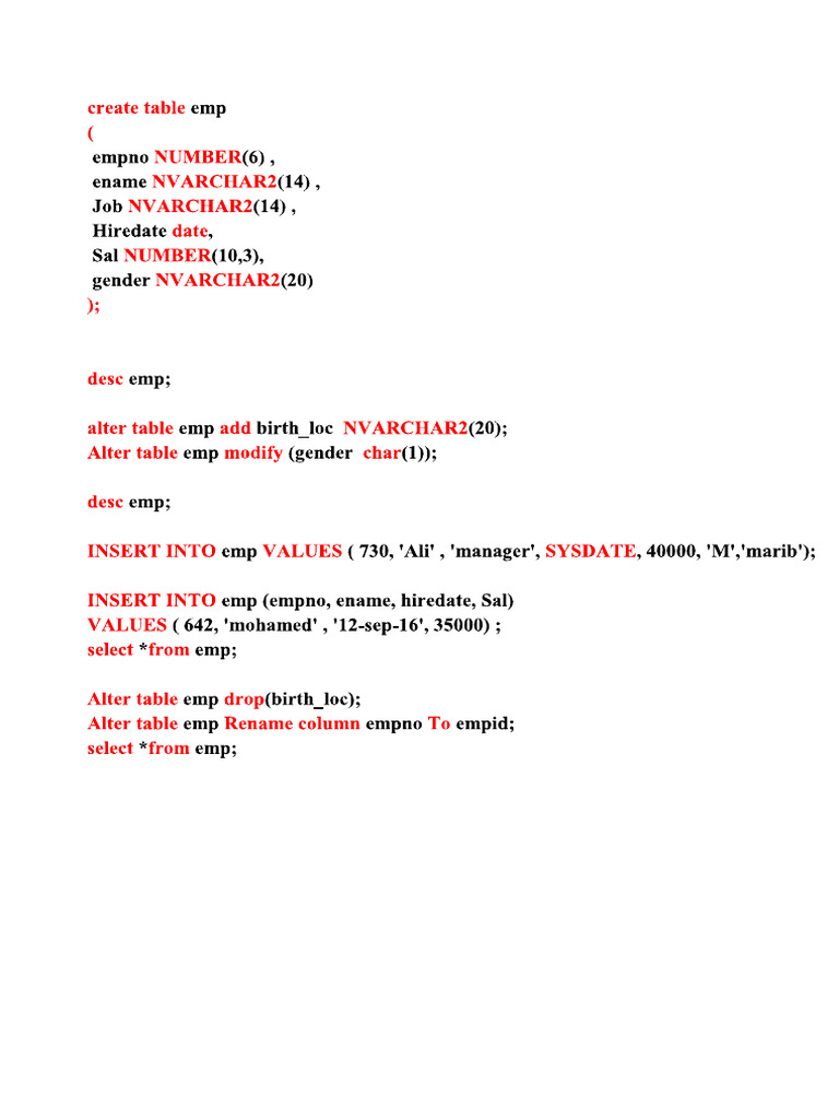 Example2 Oracle22 | PDF