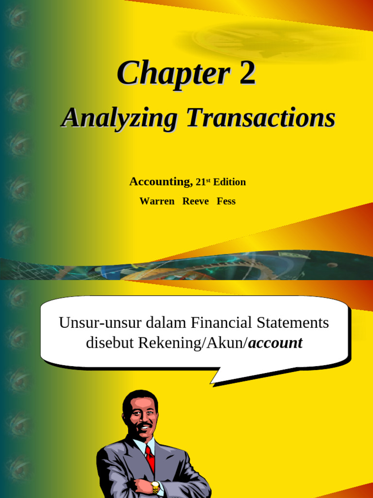 Bab 2 Analisis Transaksi | PDF | Debits And Credits | Financial Economics