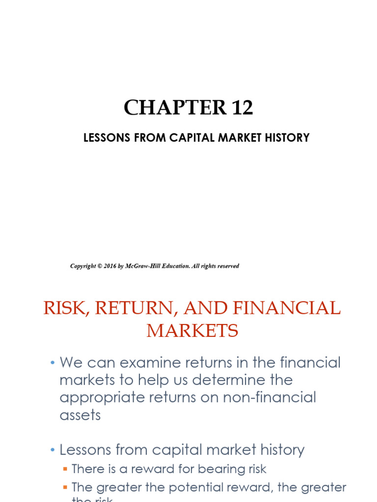 CH 12 Lecture Note | PDF | Capital Gain | Yield (Finance)