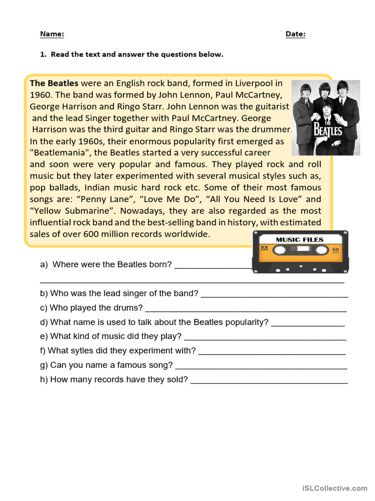 The Beatles | PDF | Social Science | Art