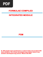USMLE Biostatistics Equations Guide | PDF | Medical Specialties ...