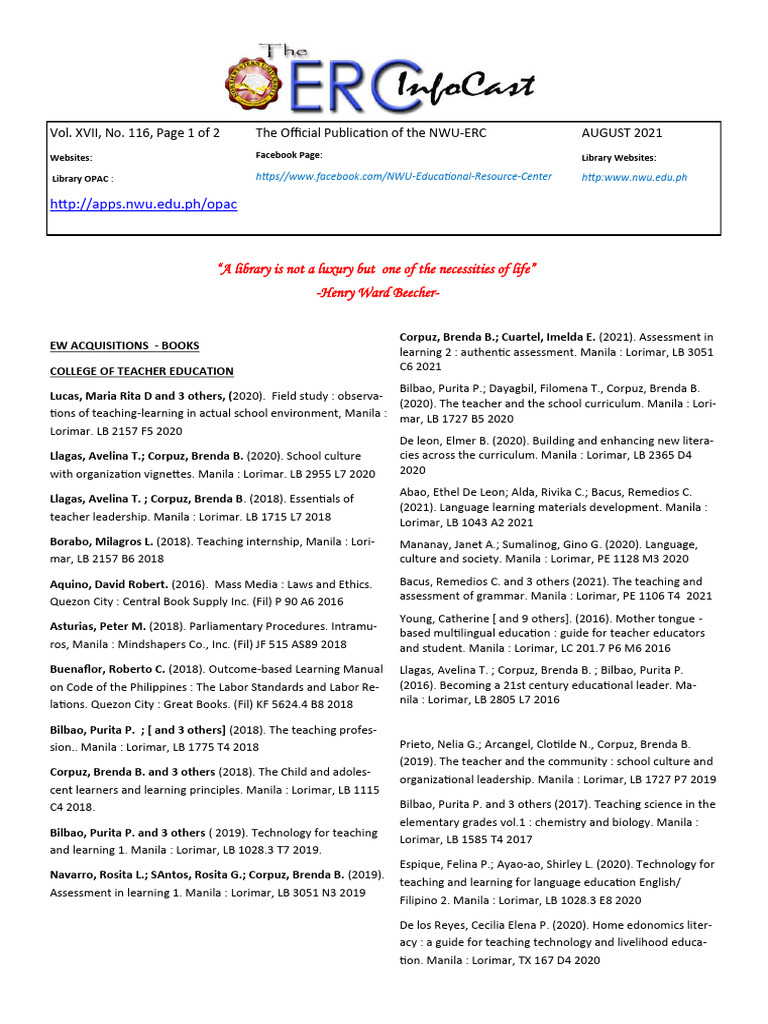 2021 AUGUST INFOCASTcte Sept.9 | PDF | Human Communication | Behavior Modification