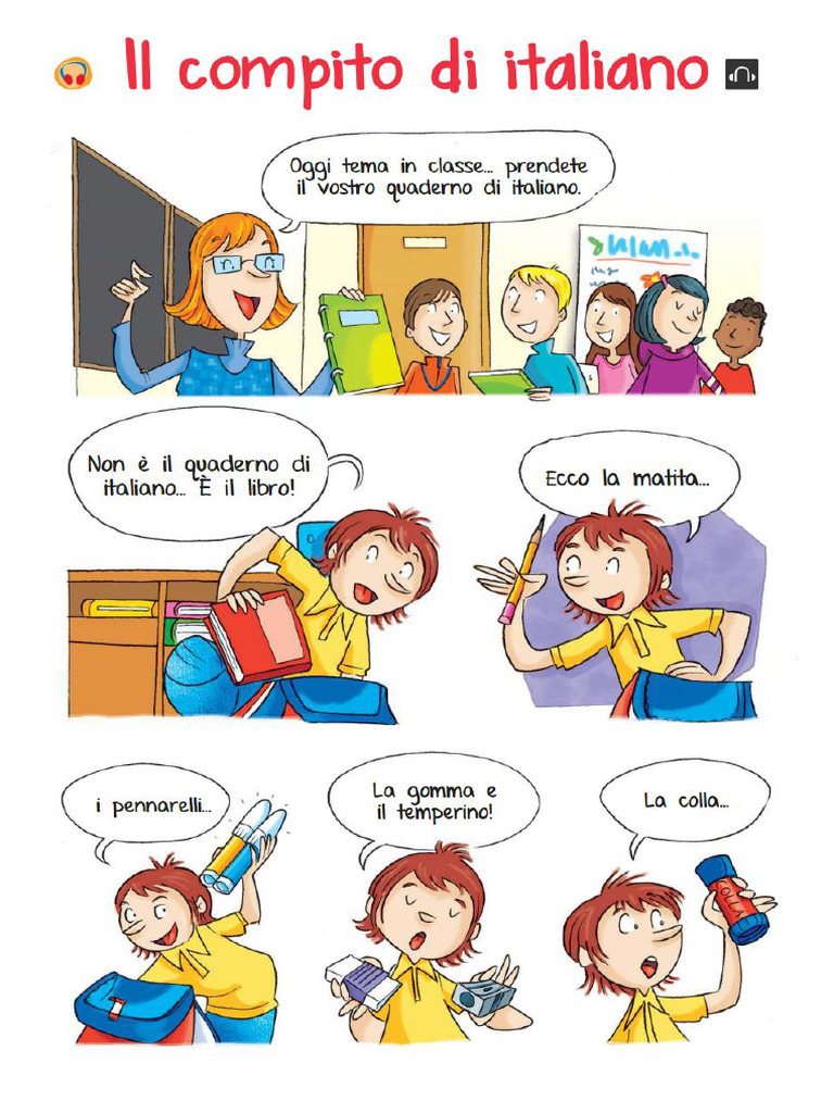 Il Compito Di Italiano 1 | PDF