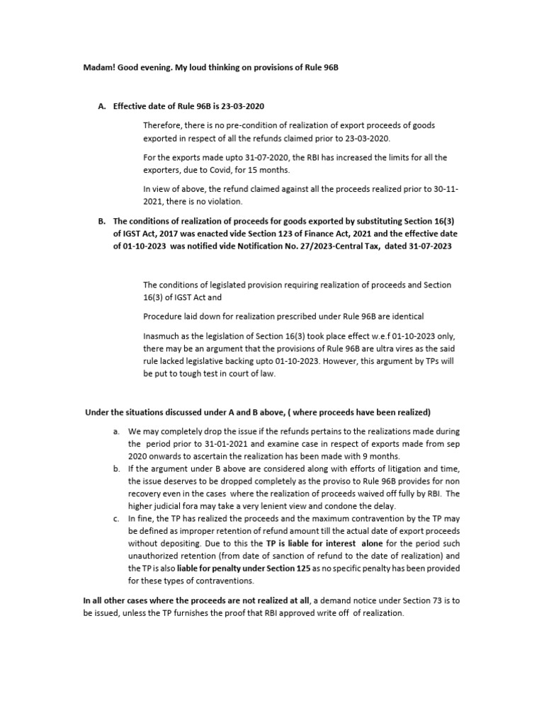 Rule 96B Recovery An Analysis | PDF | Political Law | Common Law