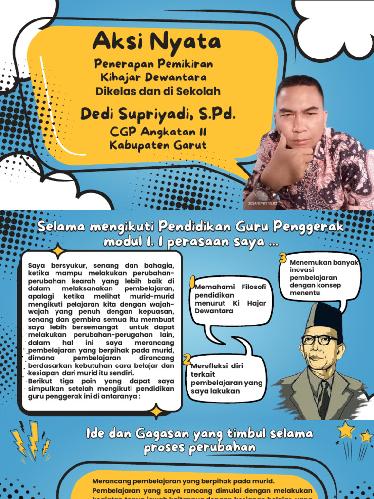 Aksi Nyata Modul 1.1 Dedi Supriyadi | PDF