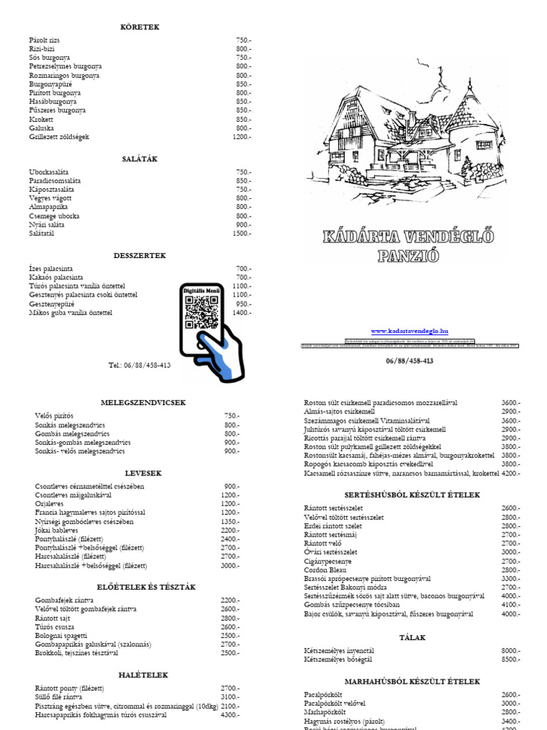 Nyomtathato - Etlap 2022 Majus | PDF