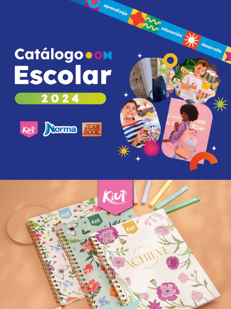 Catalogo Norma Kiut 2024 | PDF | Tinta | Implementos de escritura