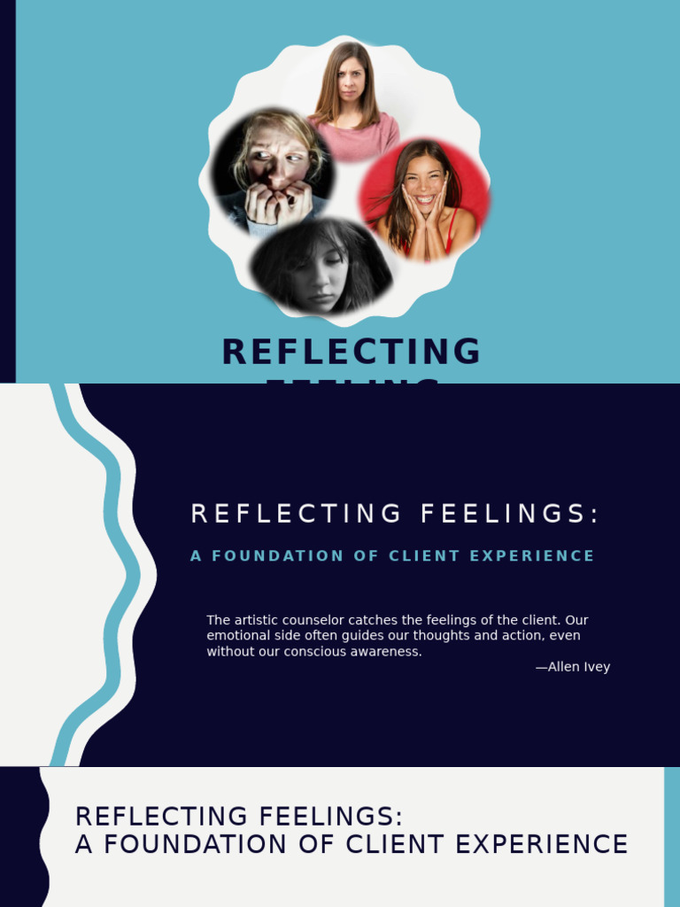 Reflecting Feelings | PDF | Emotions | Feeling