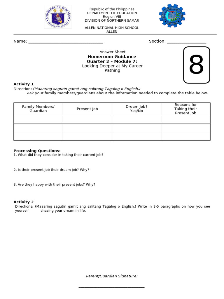 Career Pathing Guidance Module | PDF