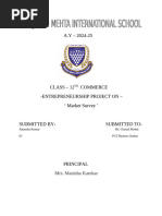 CBSE 12 Commerce Project | PDF