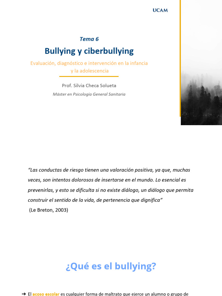 Bullying y Ciberbullying: Prevención y Tratamiento | PDF | Las ...
