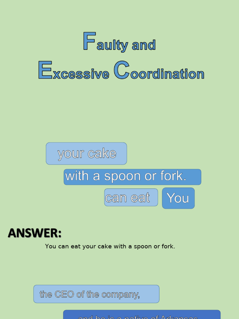 Faulty-and-excessive-coordination-teaching-material | PDF | Grammar ...