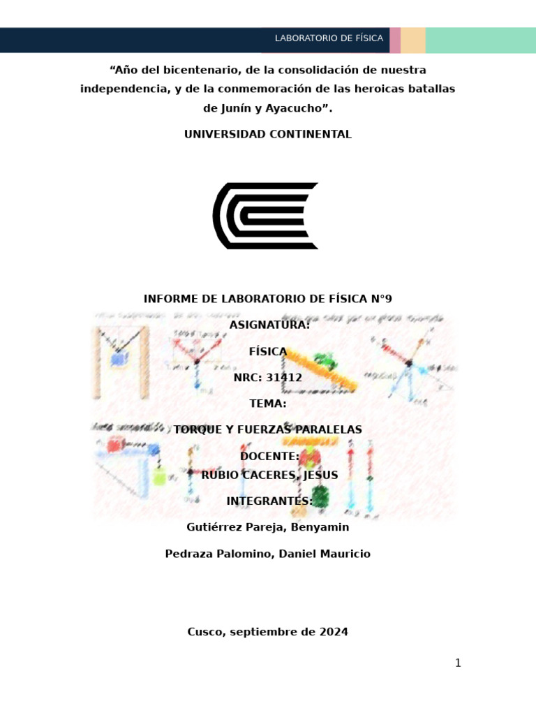 Torque y Fuerzas Paralelas en Física | PDF | Fuerza | Teoría