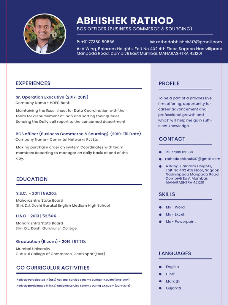 Abhishek Resume New | PDF