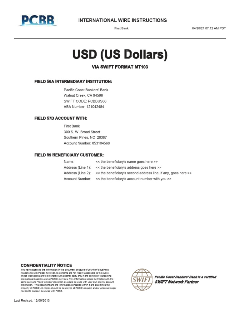 Wiring Instructions - International | PDF