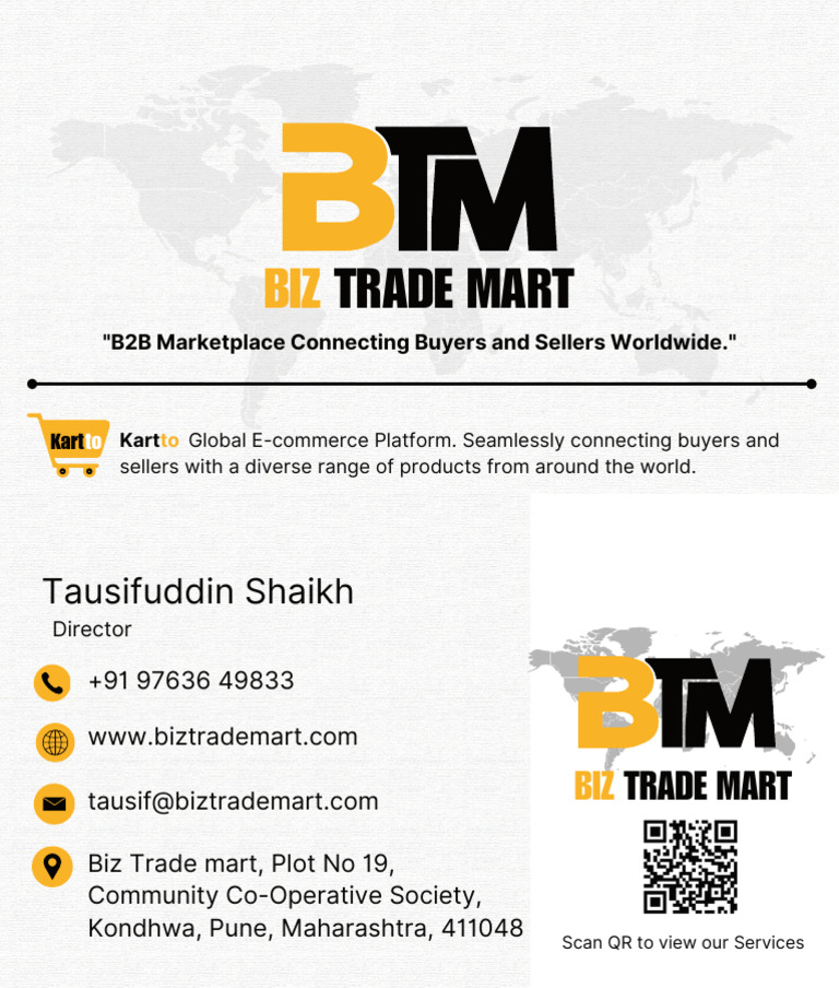 Tausif Business Card | PDF