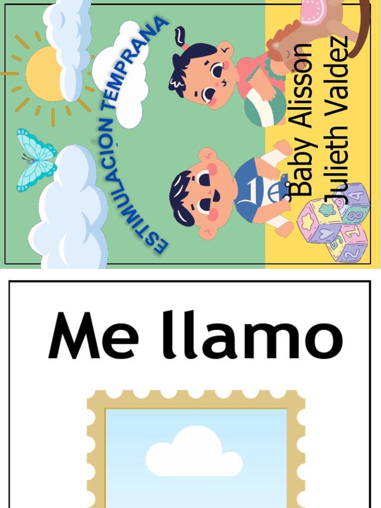 Cuaderno de Estimulación Temprana 1-3 Años | PDF