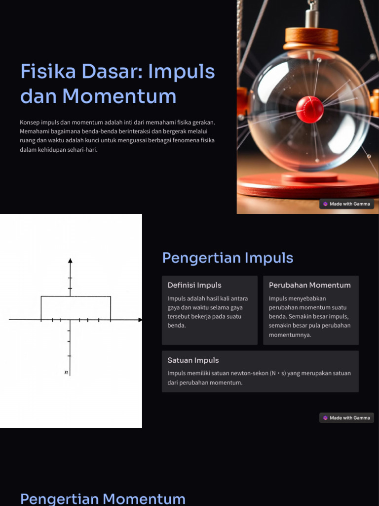 Fisika Dasar Impuls Dan Momentum | PDF | Komputer