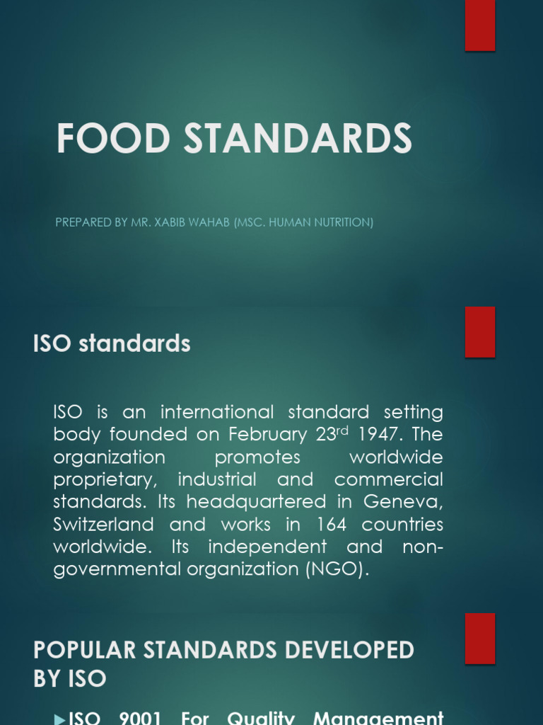 FOOD STANDARDS | PDF | Business | Economies