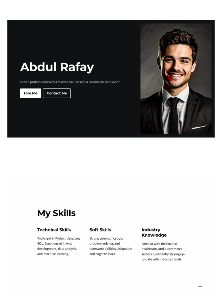 Abdul Rafay Project1 | PDF