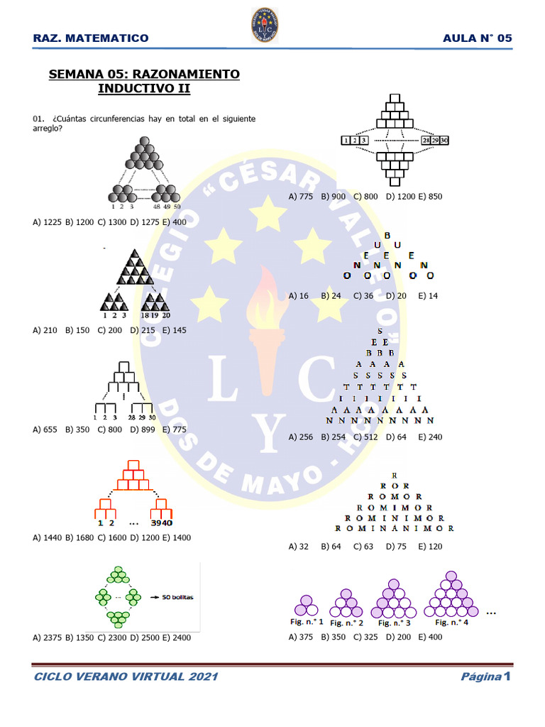 Sem5 Metodo Inductivo I | PDF | Métodos y materiales de enseñanza
