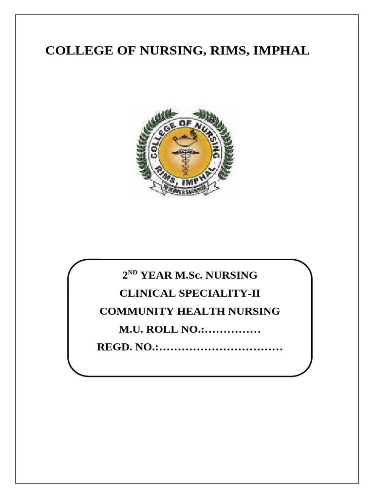 Requirement File Front Cover | PDF