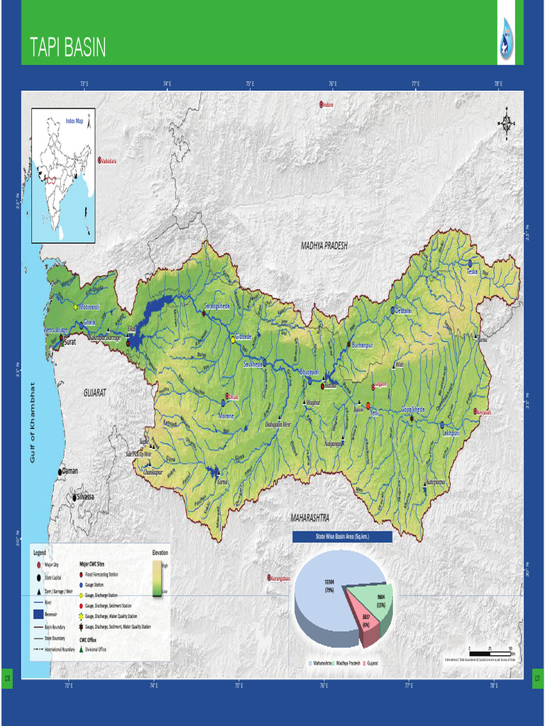 4 Tapi Basin Source IndiaWRIS | PDF