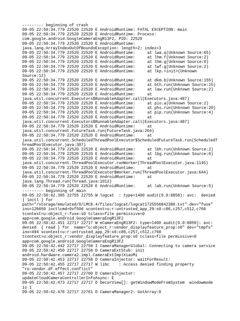 Log Cat 1725556842380 | PDF | Digital Technology | Operating System ...