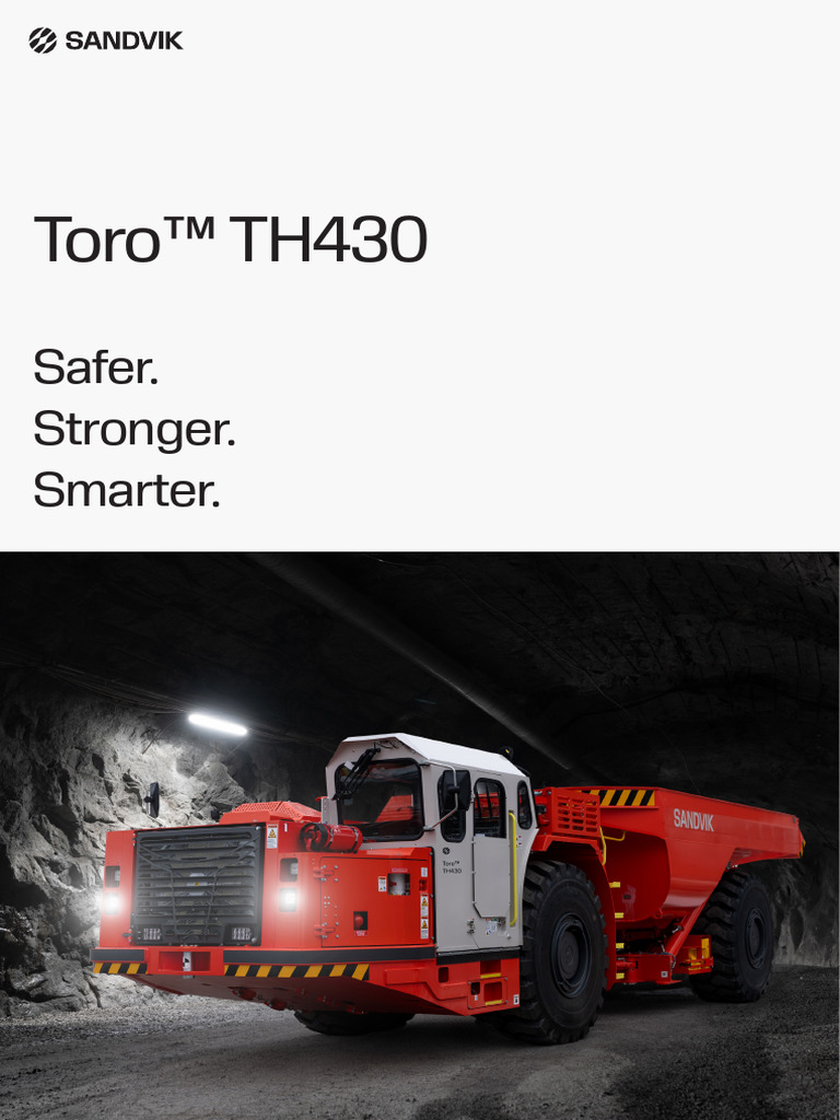 MineTruck TH430 | PDF | Truck | Diesel Engine