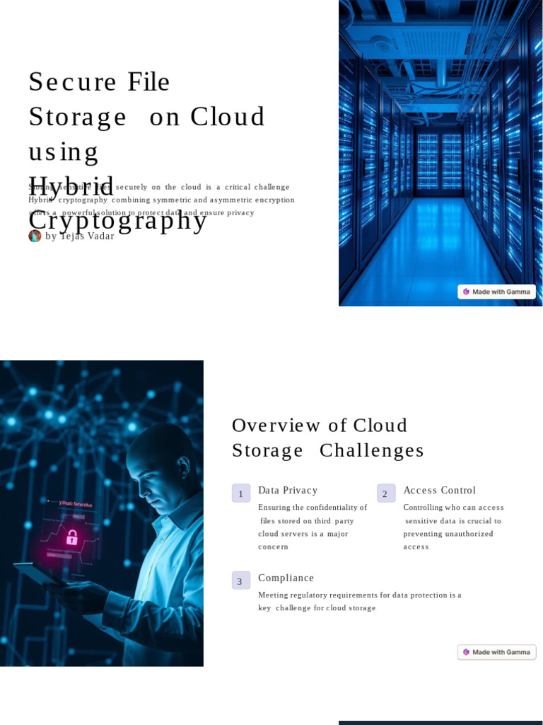 Secure File Storage On Cloud Using Hybrid Cryptography Pdf Public 6248