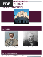 Gregorio Aglipay: Leader of the Aglipayan Church | PDF | Philippines